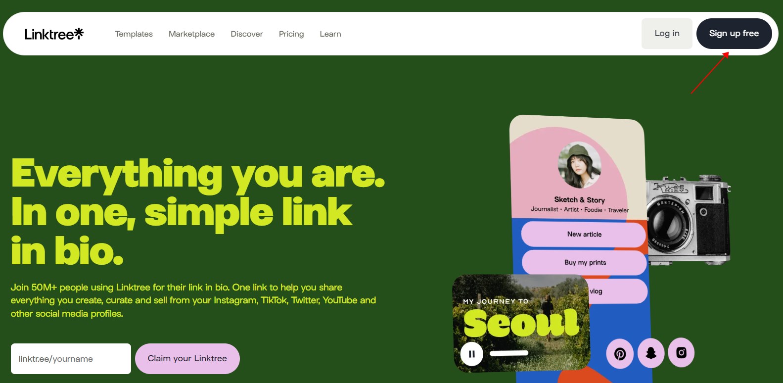 一步步教你用Linktree创建个人专属数字名片 - 网赚世界